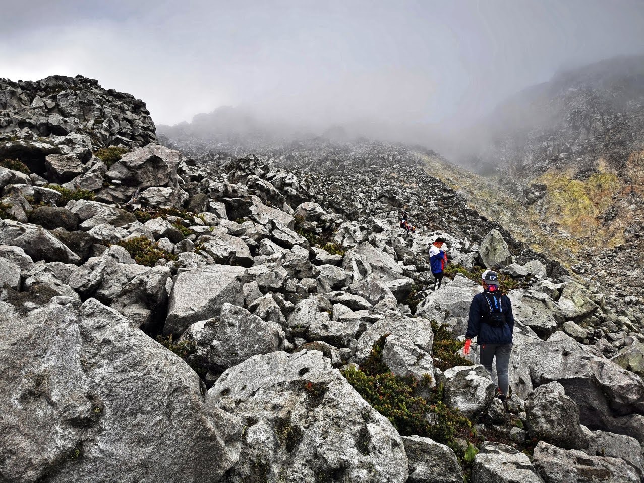 the viewing deck: Mt. Apo (2,954masl) Day-Hike (Sibulan Trail)