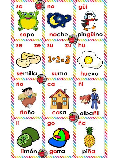 LOTERÍA DE SÍLABAS