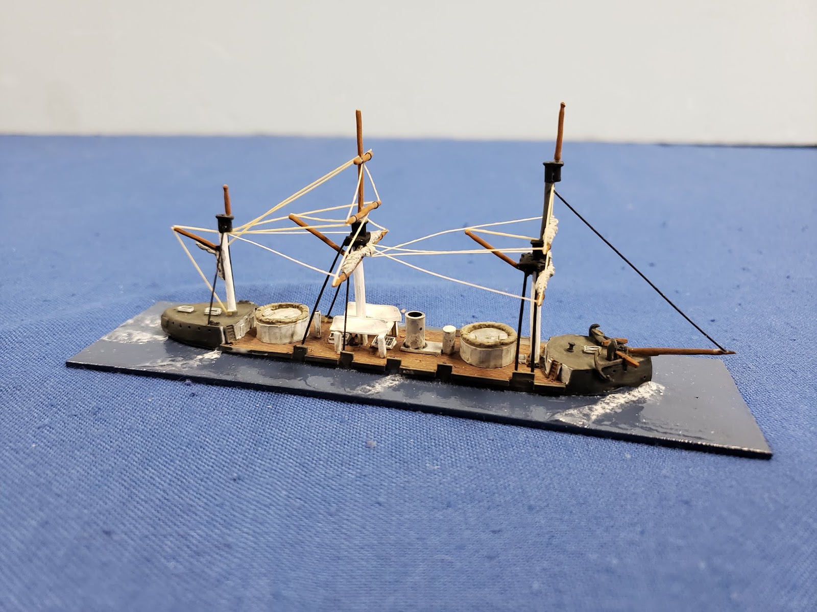 Anton's Wargame Blog: 1/600th Scale C.S.A. Naval units Thoroughbred ...