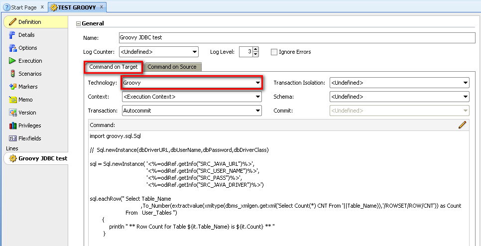 My Little Blog: ODI - Groovy JDBC connection My Little Blog: ODI - Groovy JDBC connection