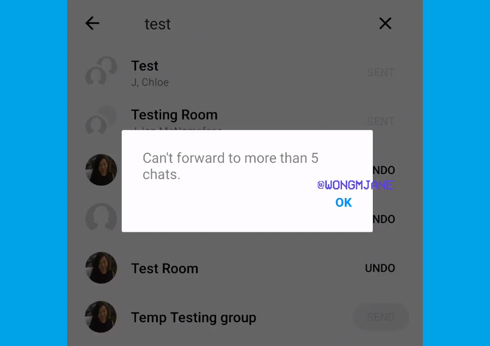 Facebook Messenger Puts A Limit To The Number of Threads For Forwarding ...