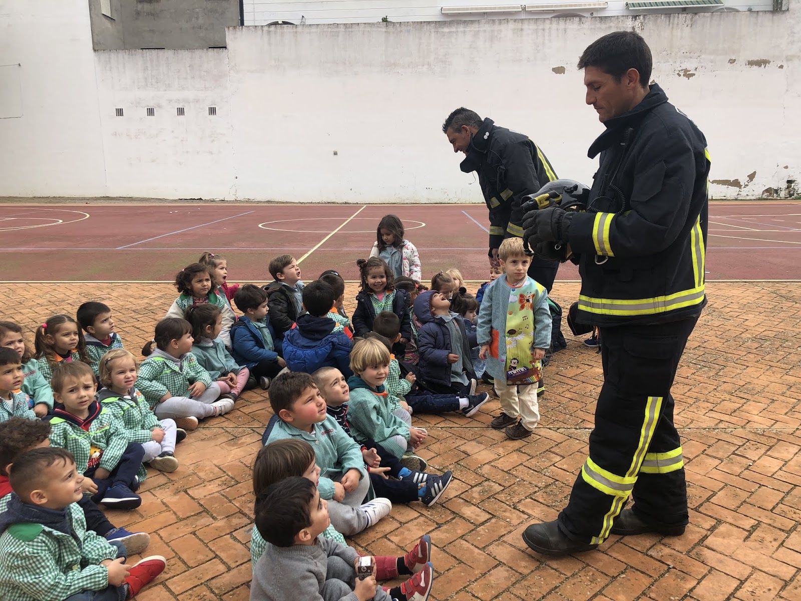 Los peques de Pedro de Valencia A: Simulacro de incendios