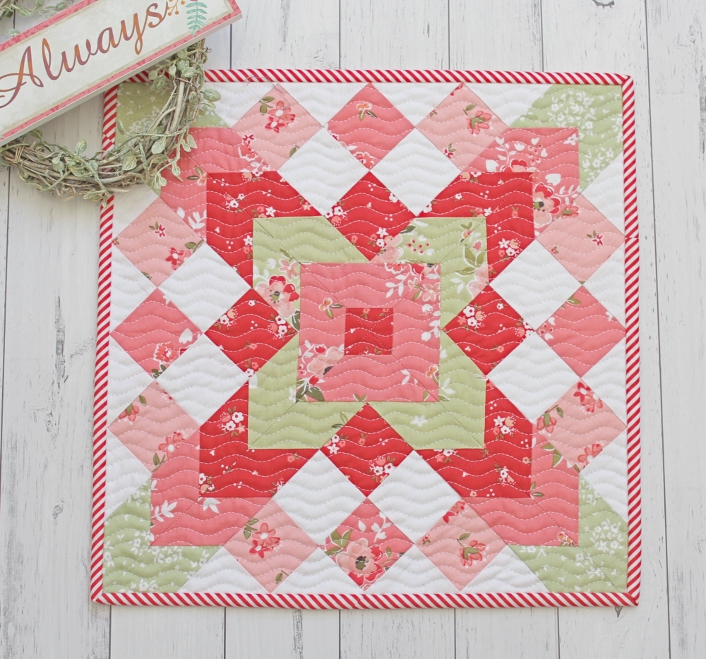 Phoebe Mini Quilt PDF Pattern - Threadbare Creations