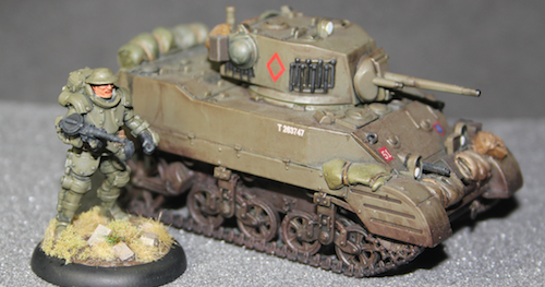ultravanillasmurf: Weird War 2 British Armoured Infantry