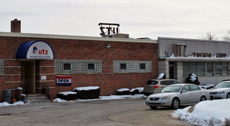 Cruisin' the Backroads: Utz Potato Chip Factory, Hanover, Pennsylvania