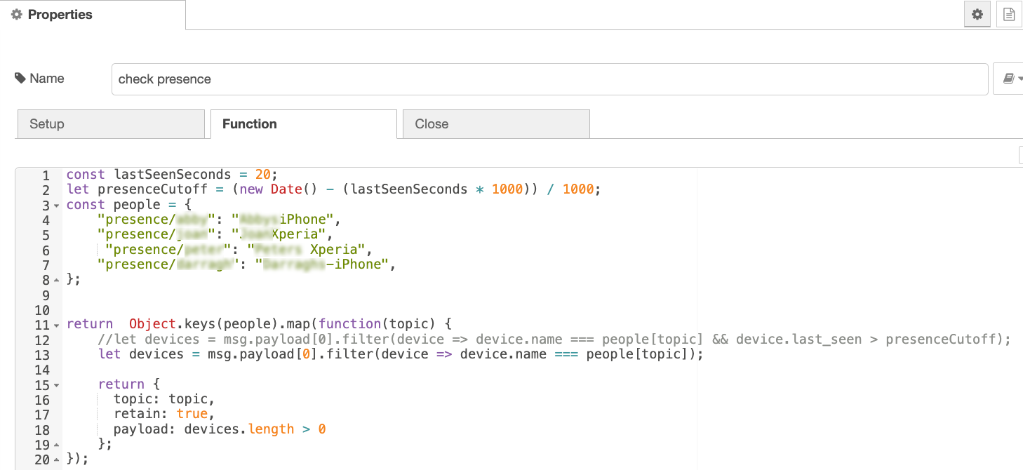 One Box To Rule Them All: User Presence Detection using Node-Red and Unifi