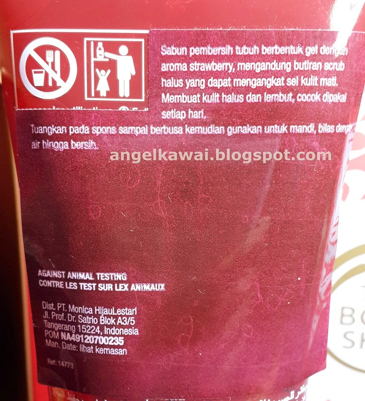 Angelkawai's Diary: THE BODY SHOP # Strawberry Body Polish