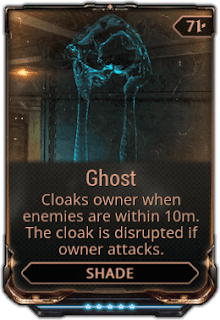 Ghost (センチネル) | WARFRAME（PS4）備忘録