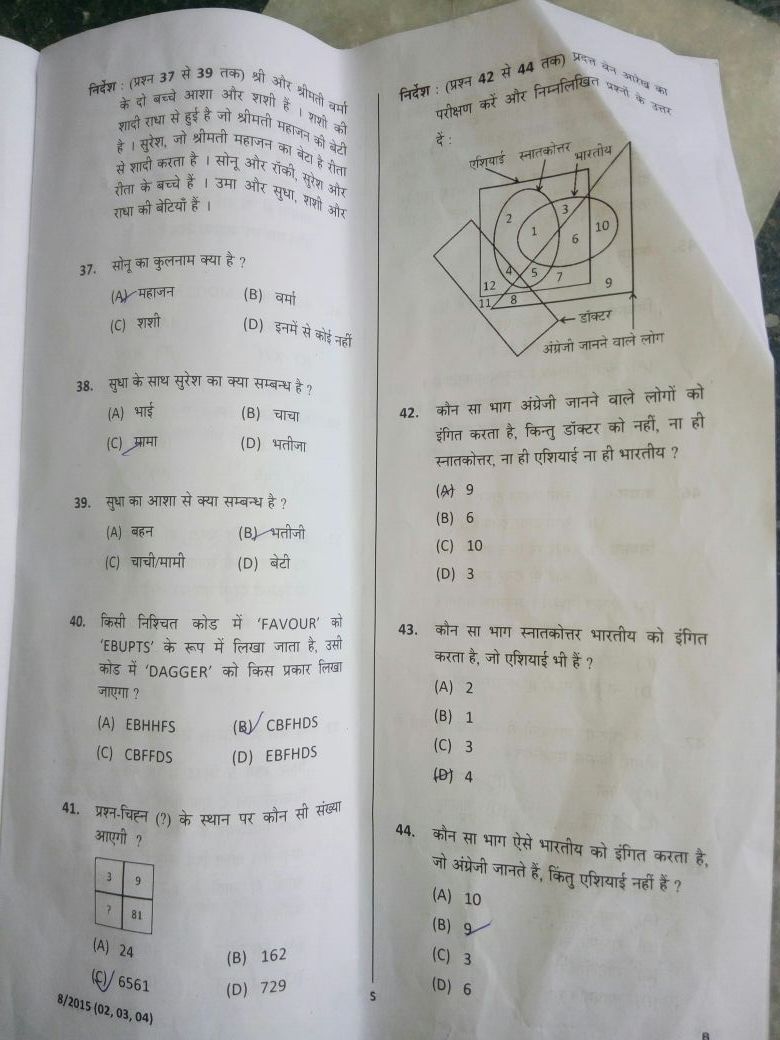 Previous Question Paper Haryana Police Knowledge Test - HSSC JOBS