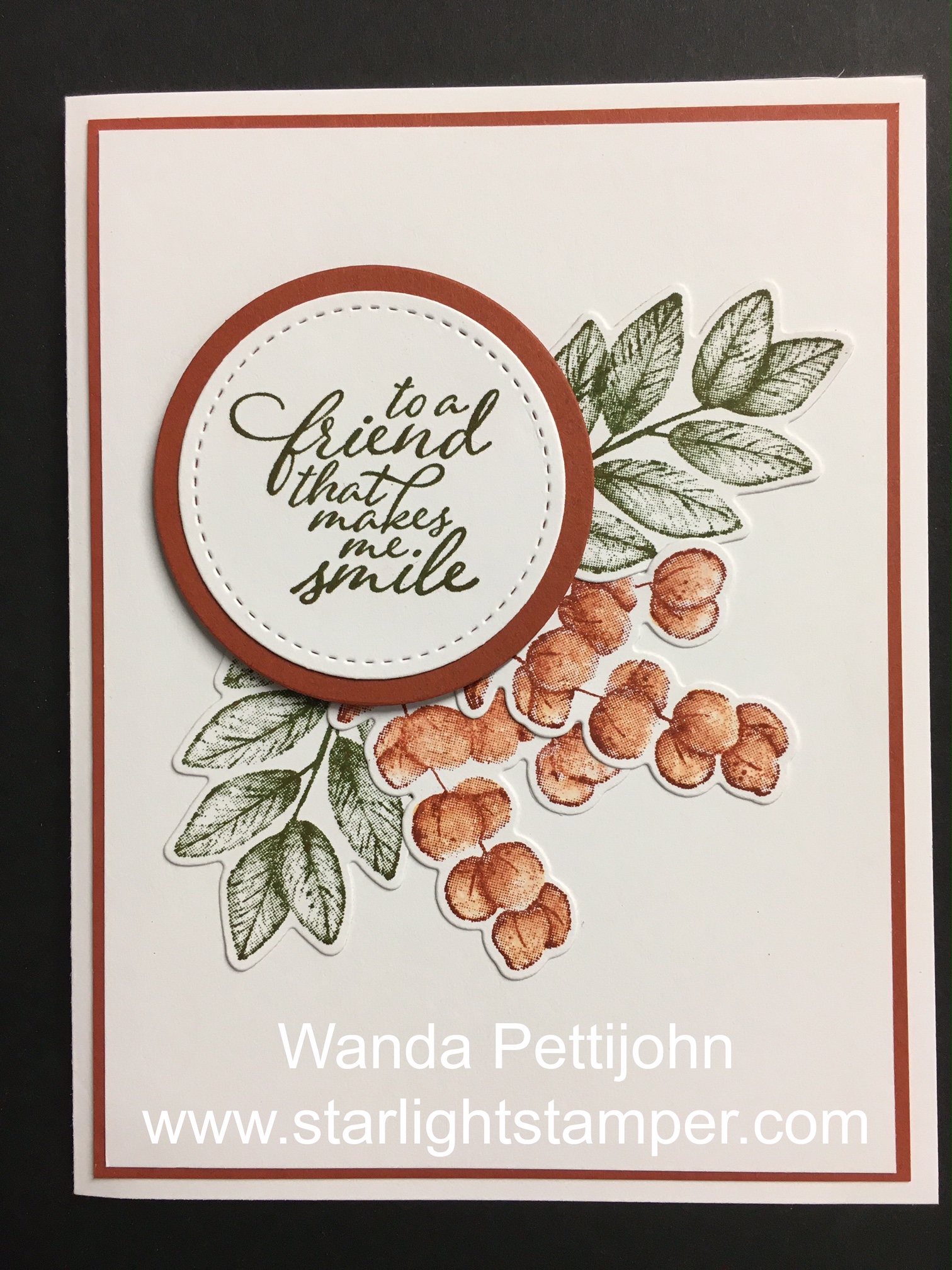 My Creative Corner!: Forever Fern, Friendship Card, 2021-2022 Stampin' Up! Catalog