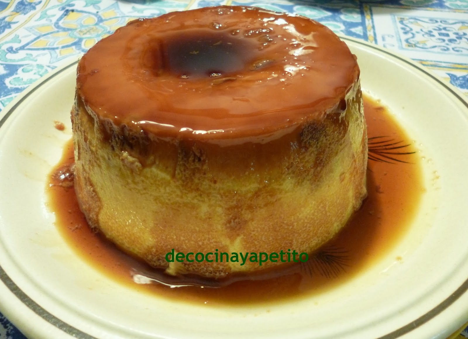 Cocinando con Vicky, recetas de cocina: FLAN AL CARAMELO