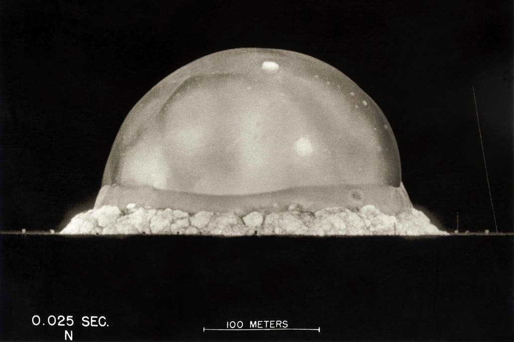 Trinity: se cumplen 75 años de la primera detonación de una bomba atómica