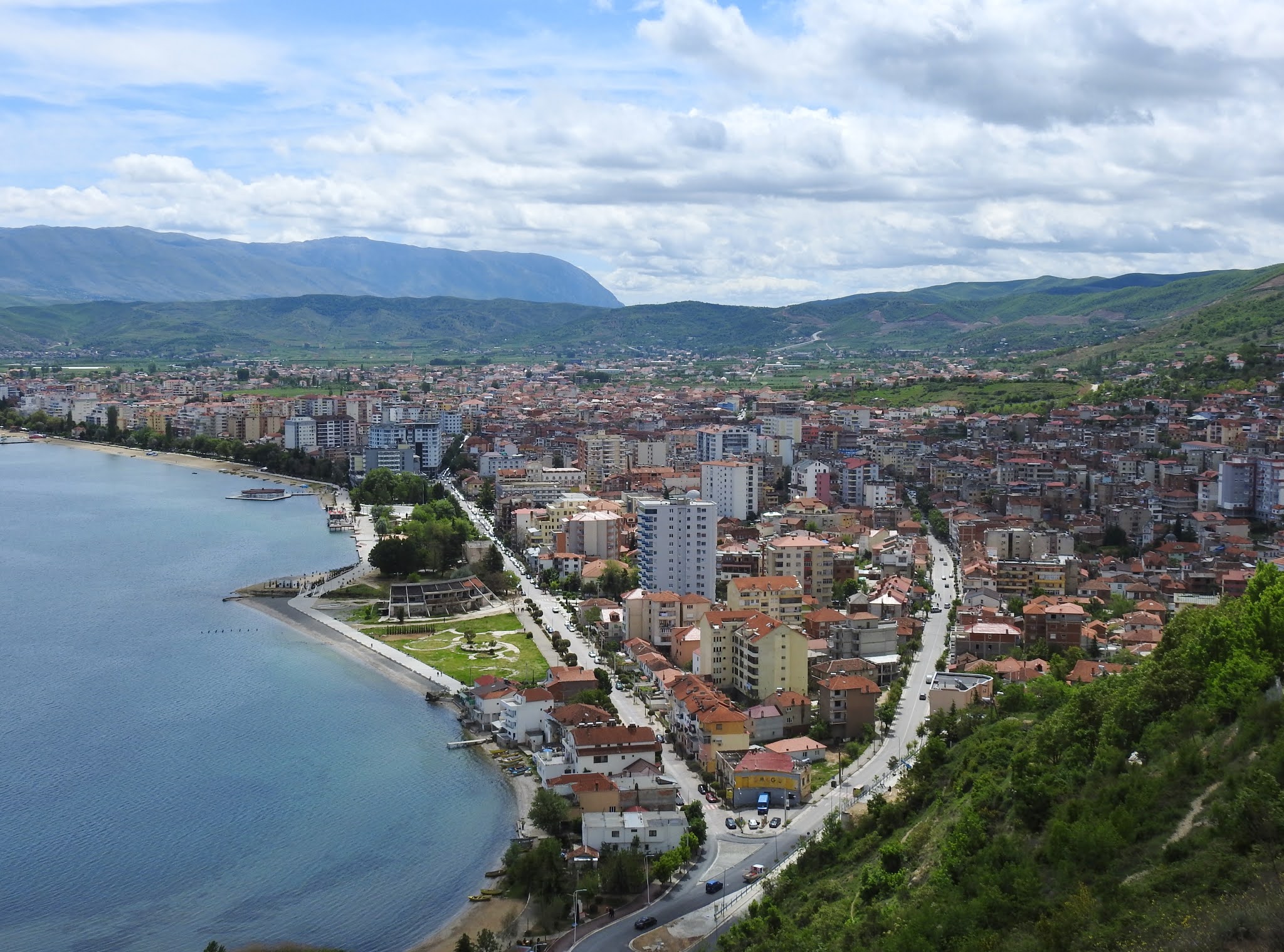 Travel with Kevin and Ruth: Views of Lake Ohrid, nice hike, and ...