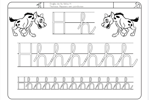 El aula virtual de la profe CryS: LA H