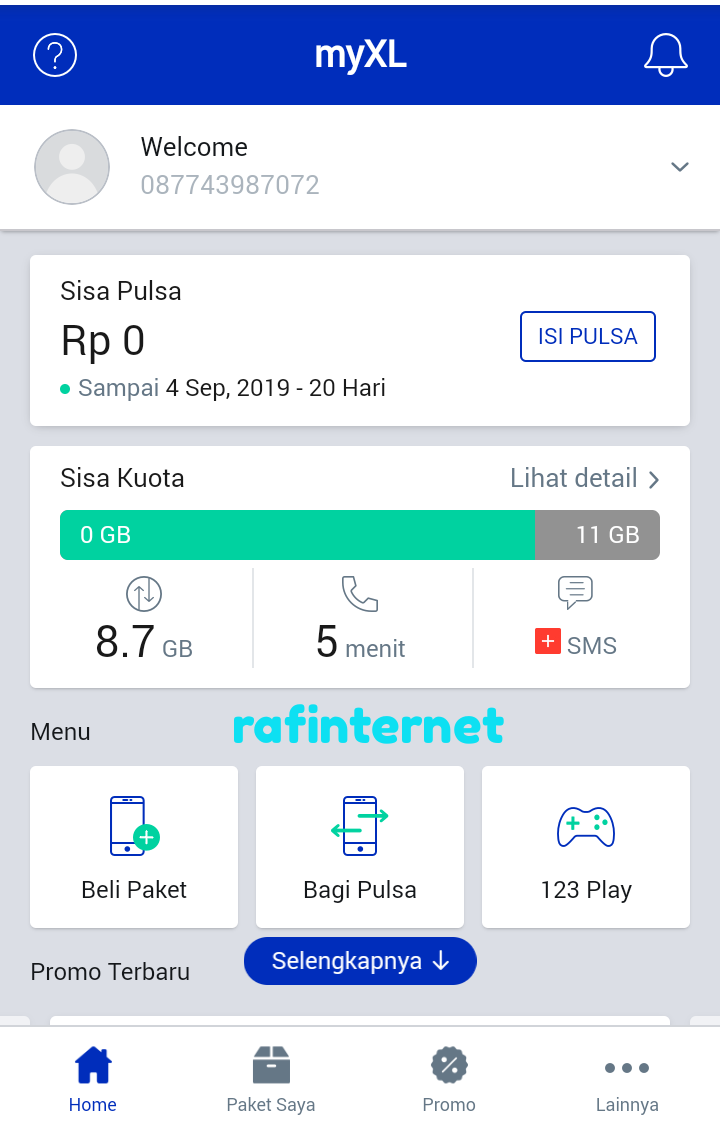 √ Cara Daftar Akun My XL My.xl.co.id Terbaru - Rafinternet