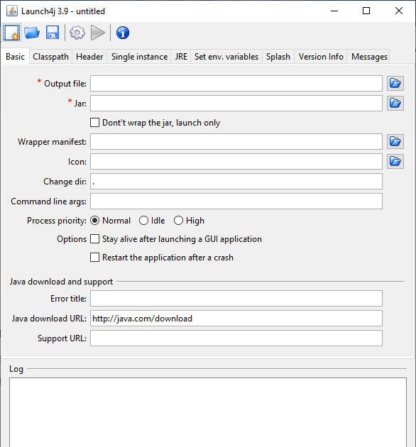 Java Executable File From Runnable Jar File