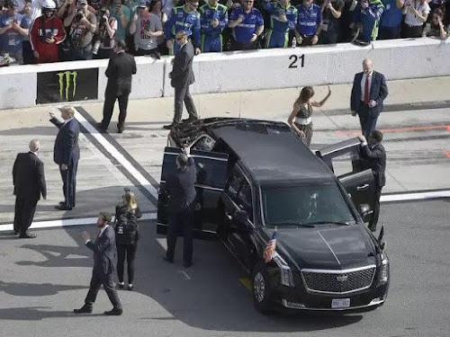 General Donald Trump's supercar is nicknamed "The Beast"