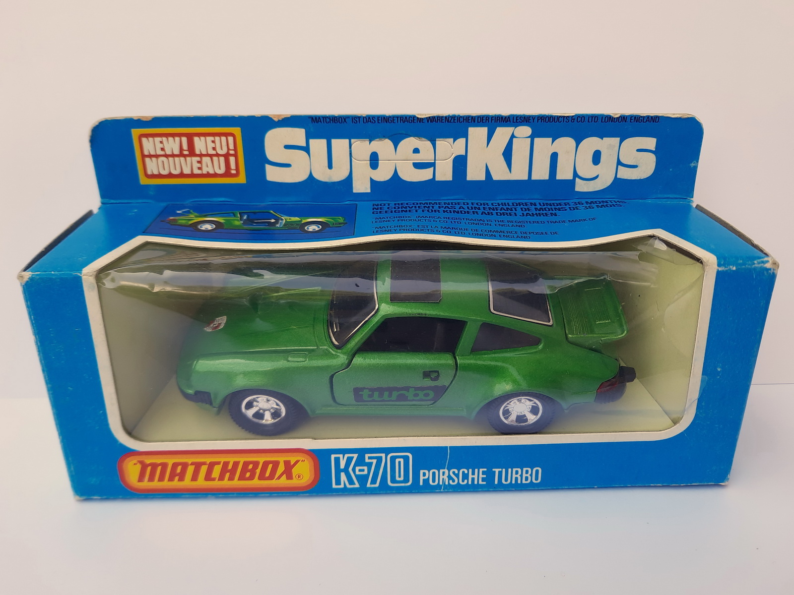 Matchbox Memories: Matchbox Superkings K-70 és K-156 Porsche Turbo