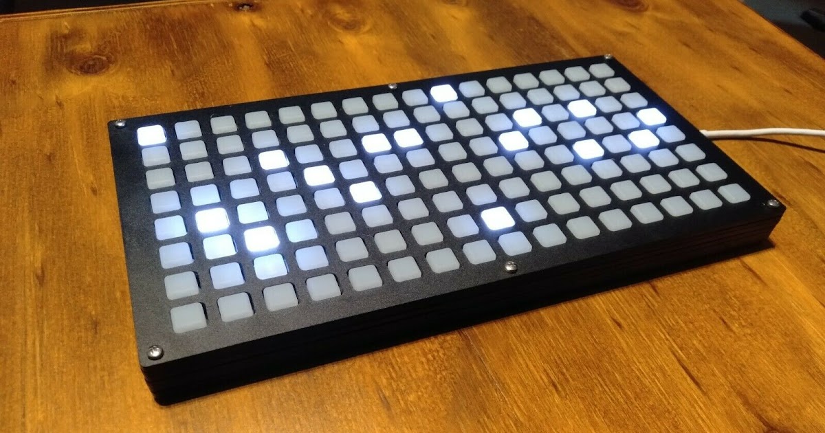 MATRIXSYNTH: Monome Grid Clone - Neotrellis Grid Synthesizer Controller