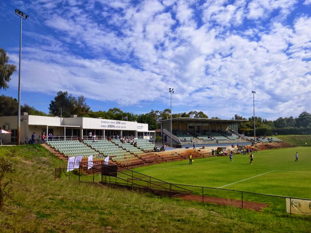 Der Fußball und seine Stadien!: 10.08.2014: E&D Litis Stadium, Mt ...