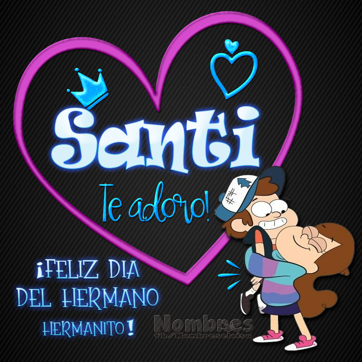 Feliz día del hermano