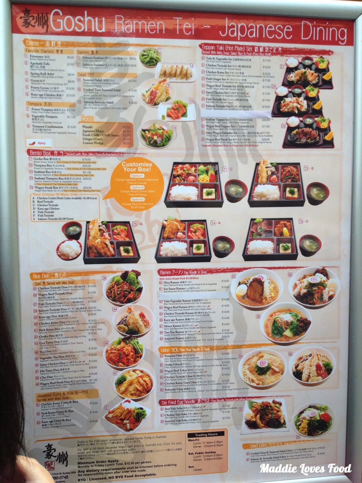 Goshu Ramen Tei, Wynyard - Maddie Loves Food