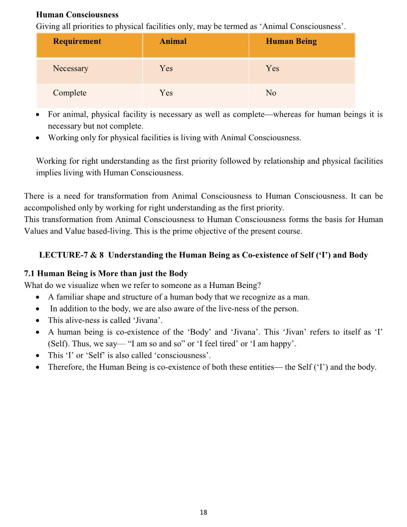 human values & professional ethics, HVPE notes