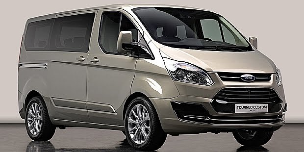 electric cars: big-MPV, Tourneo Custom Concept's unveiled by Ford