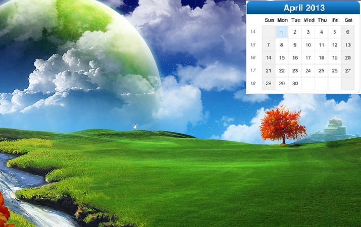 Best Desktop Wallpapers: Beautiful Nature Desktop Calendar 2013 Wallpapers
