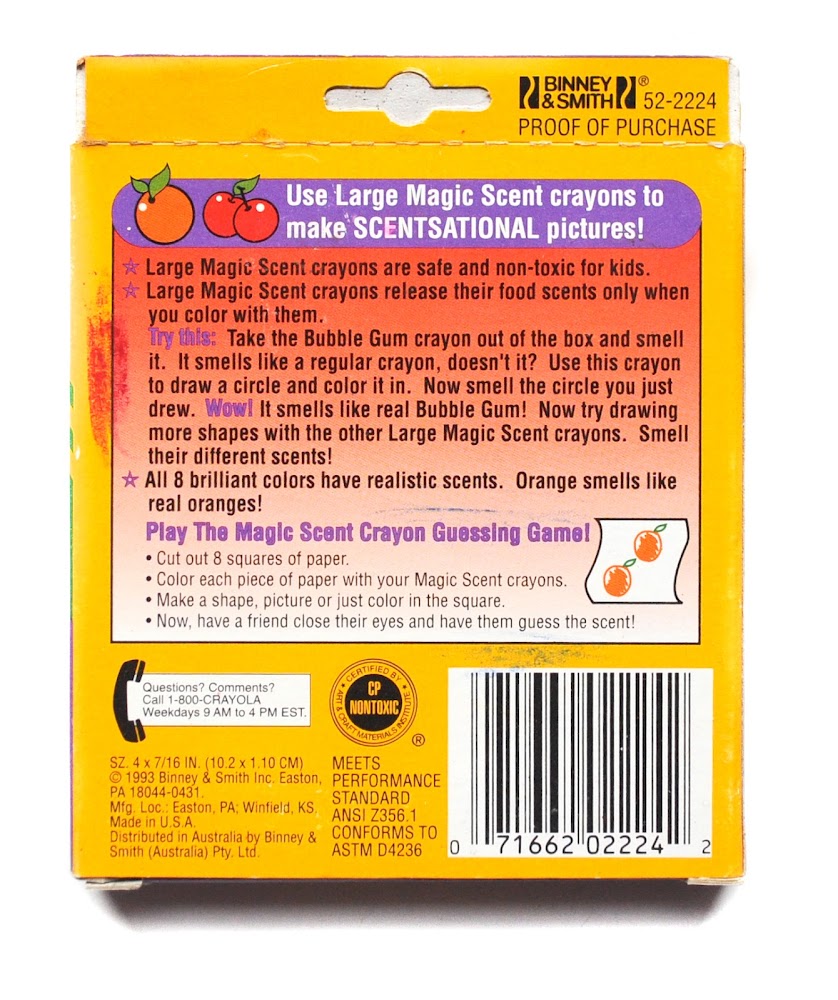 Crayola Magic Scent Crayons: What's Inside the Box | Jenny's Crayon ...