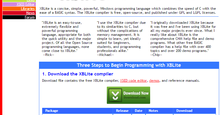 Aprendiendo C#, Python, C++, A.I, BASIC...: XBlite