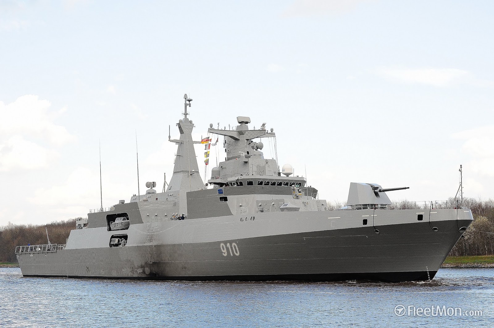 Naval Analyses: Erradii class frigates of the Algerian National Navy