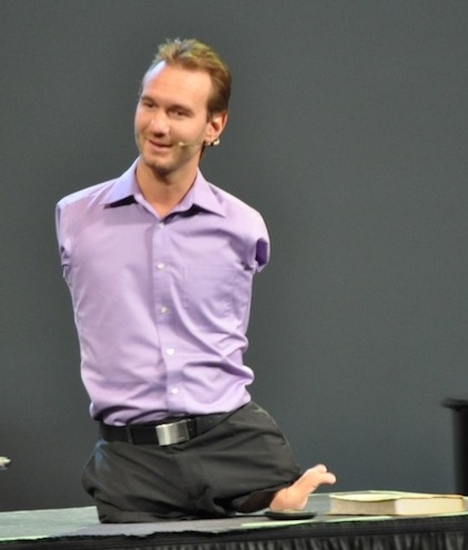 The Will to Keep Going: #7 Nick Vujicic No legs+ No arms = No problem