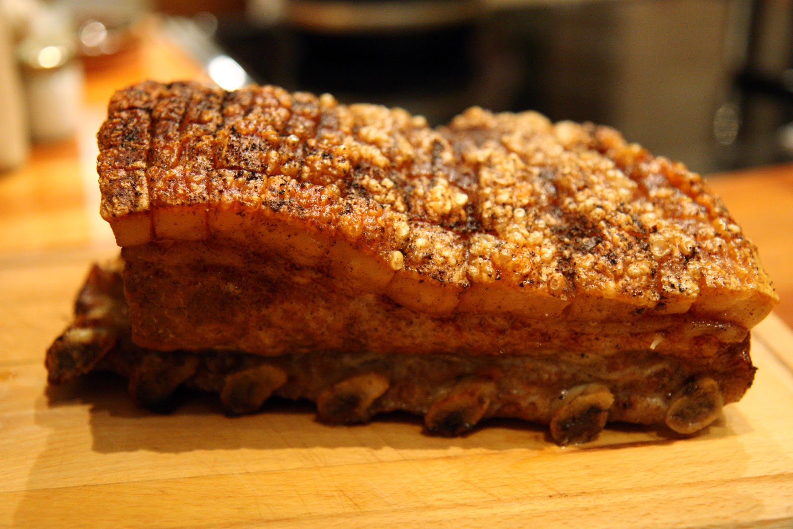 Gravid mor: Steke ribbe i biter