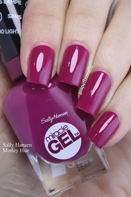 Grape Fizz Nails: Sally Hansen Spring 2017