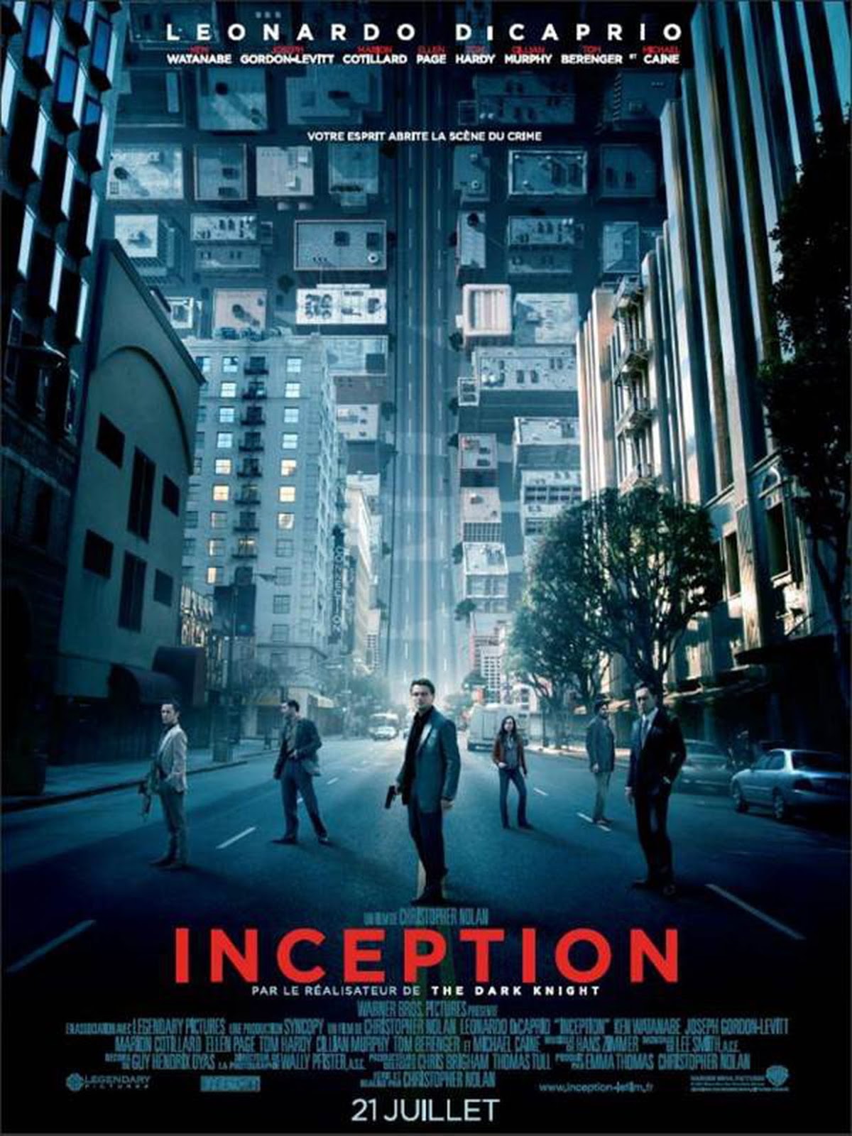 Le fourbi de Philou: INCEPTION DE CHRISTOPHER NOLAN 2010