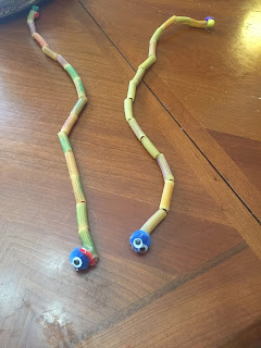 Miss Kim's Daycare: Safari pasta snake