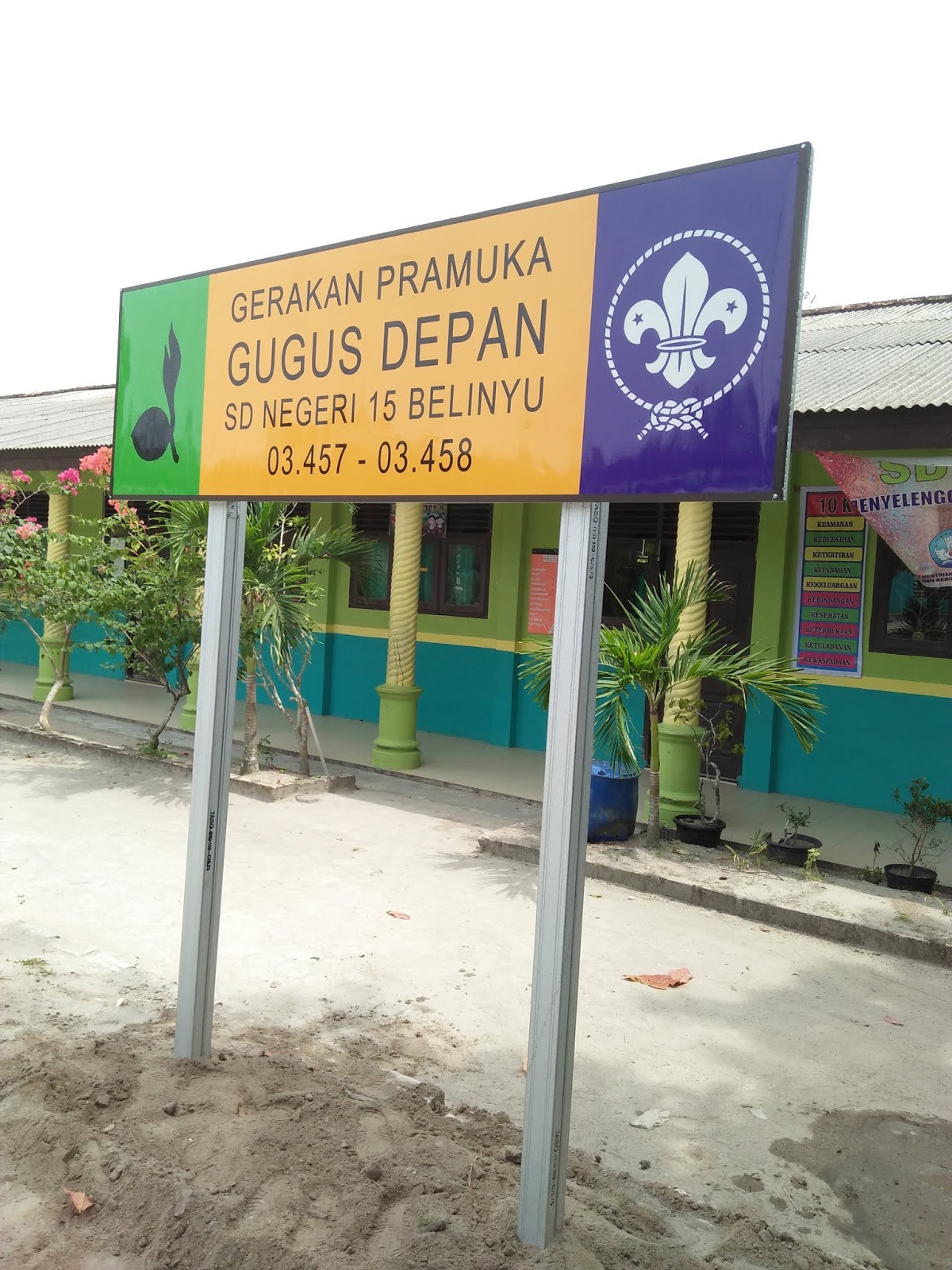 PLANG NAMA GUGUS DEPAN PRAMUKA - KIREINA MEDIA
