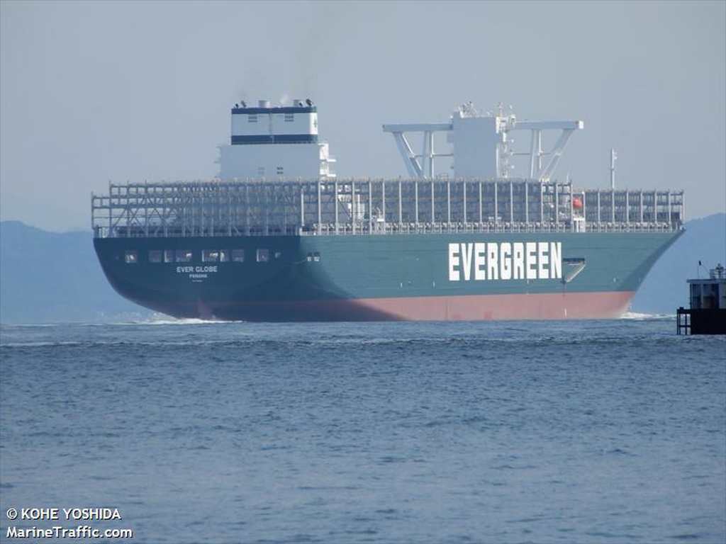 Mar Ilheu: “Ever Globe” já entrou ao serviço da Evergreen