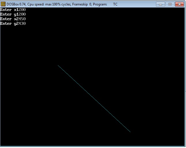 Alrumtech Bresenhams Line Drawing Algorithm In C Language