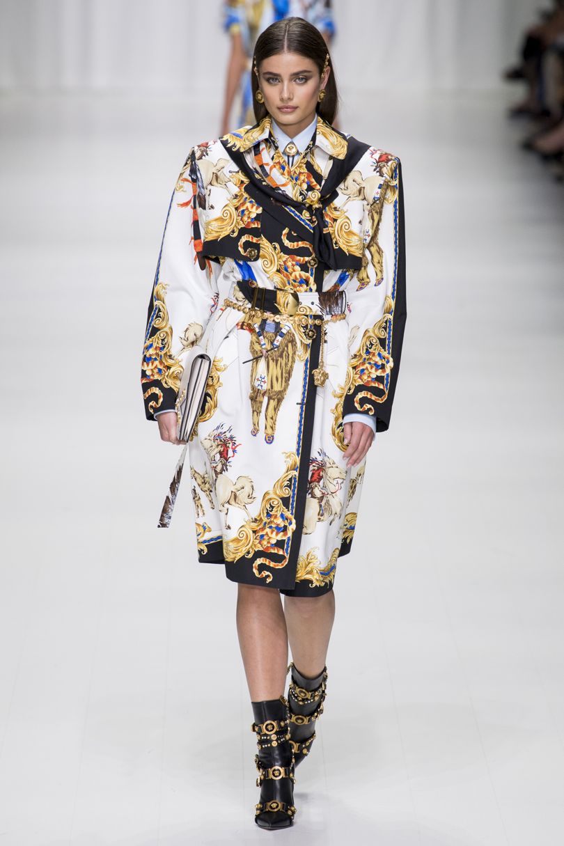 Spleen De Couture: MFW: VERSACE S/S 2018 READY TO WEAR COLLECTION