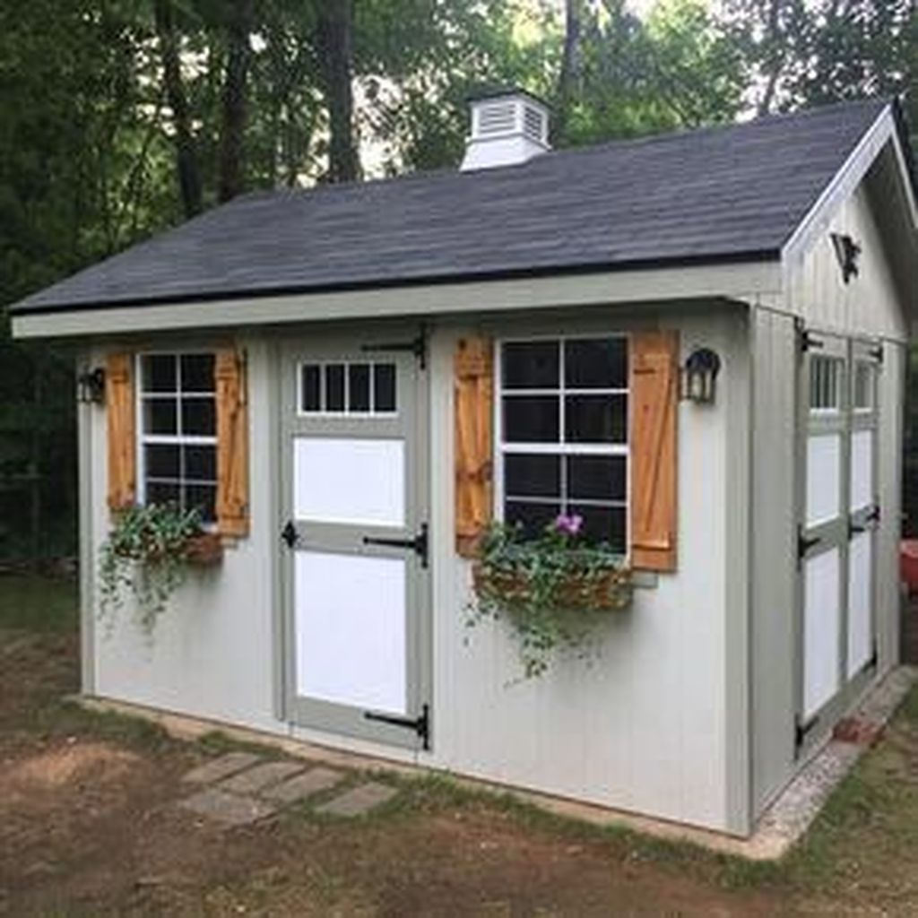 35+ Lovely Diy Backyard Studio Shed Remodel Design Decor Ideas