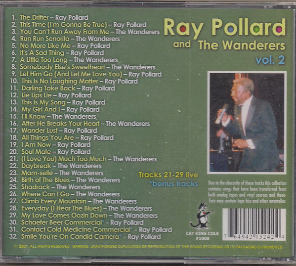 Barabas: Ray Pollard And The Wanderers Vol. 2.2001.cd