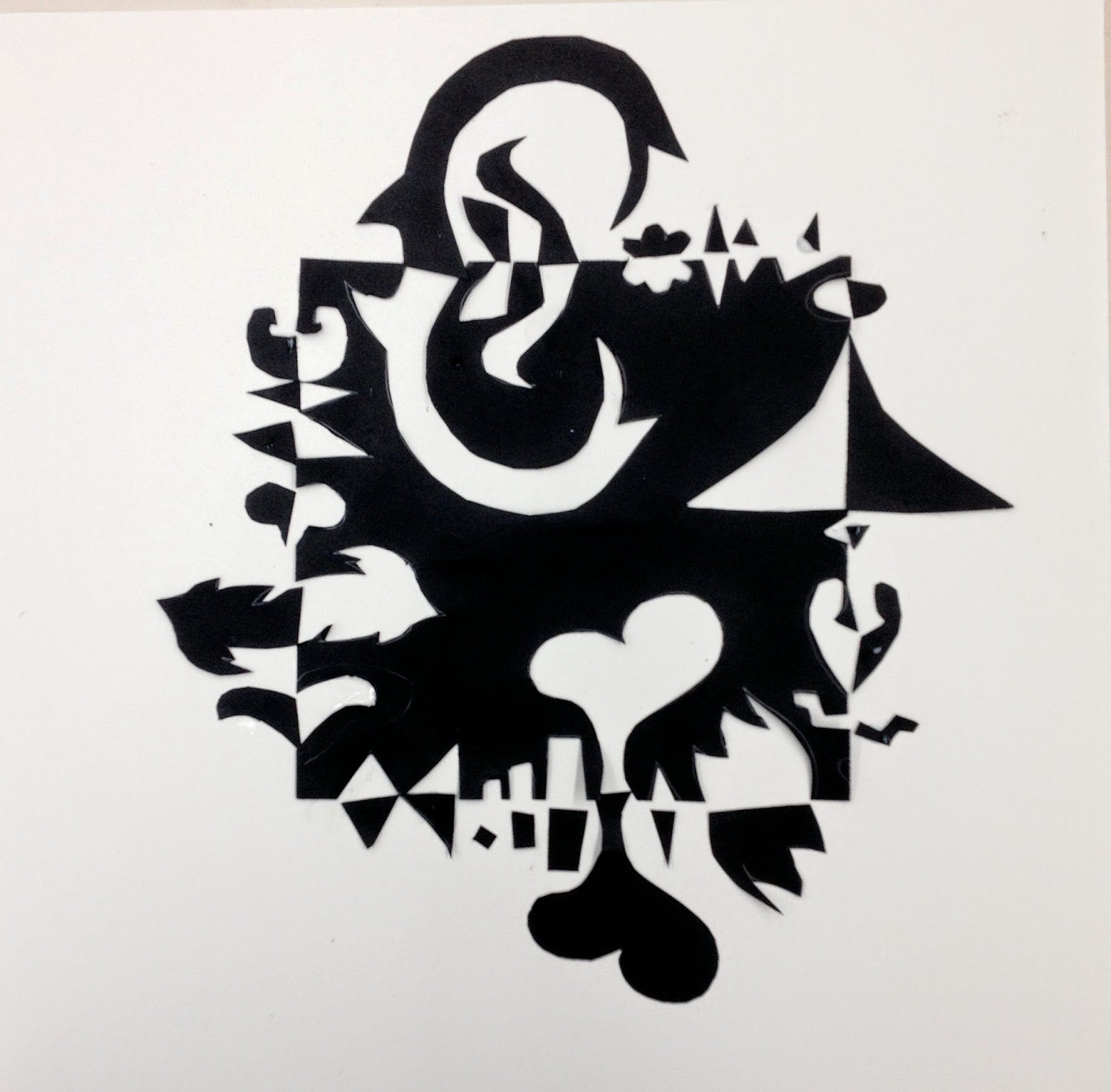 Art at Sanders Memorial: Japanese Notan Designs