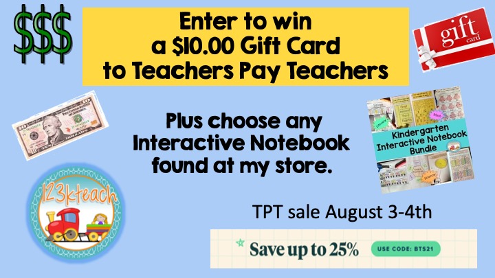123kteacher: Teachers Pay Teachers Giveaway & Back to School Sale!