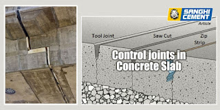 Control Joints in Concrete Slab