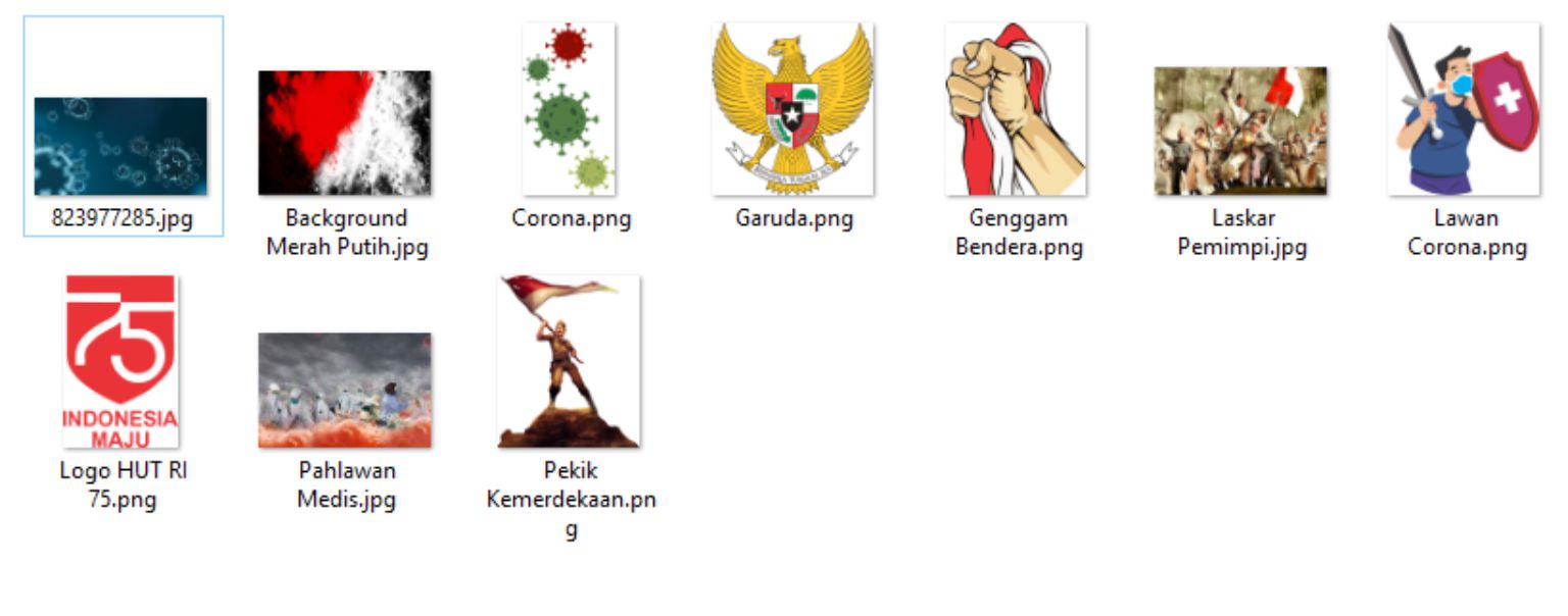 Desain Spanduk 17 Agustus HUT RI 75 dengan Photoshop (PSD) - Siap CETAK ...