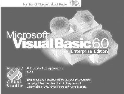 Visual Basic 6.0 - Superior Source Code: Visual Basic 6.0 logo edit