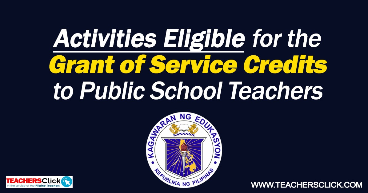 Activities Eligible For The Grant Of Service Credits Teachers Click activities-eligible-for-the-grant-of-service-credits-teachers-click
