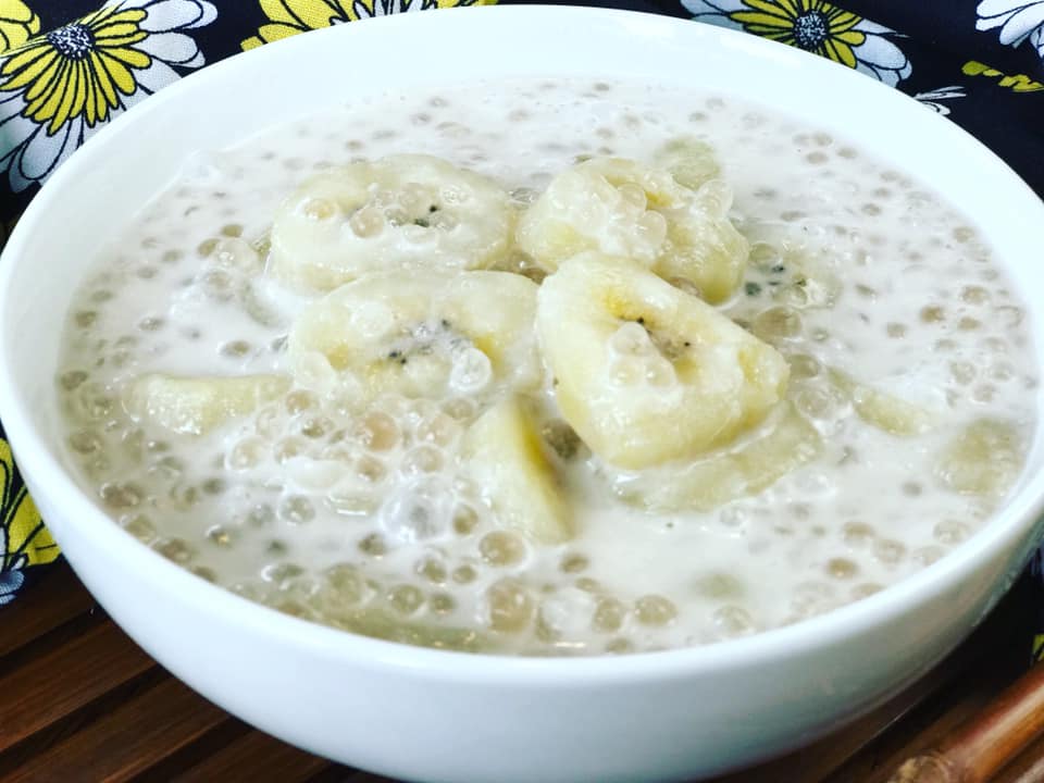 Ginataang Saging at Sago